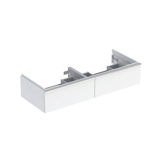 Keramag Geberit iCon Unterschrank f&uuml;r Doppelwaschtisch, 2 Schubladen