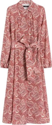 Max Mara Femme, Robes, Rouge, Taille: 44 FR Shirt Robes