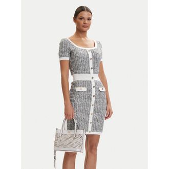 Guess Handtasche Guess Letty Mini HWPG99 11750 Wei&szlig;