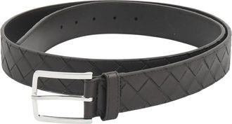 Bottega Veneta Homme, Accessoires, Brun, Taille: 105 CM Intrecciato Belt