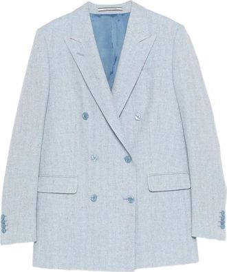 Tagliatore Femme, Vestes, Bleu, Taille: 38 FR Blazer Crois&eacute;