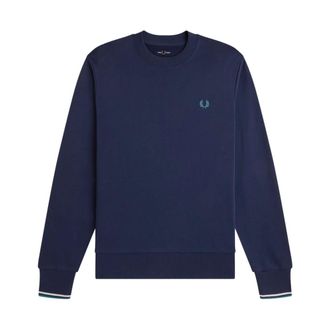 Fred Perry Homme, Sweatshirts et sweats &agrave; capuche, Bleu, Taille: L Fred Perry Suits