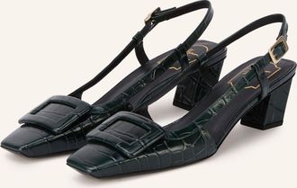 Roger Vivier Slingpumps Belle Vivier gruen