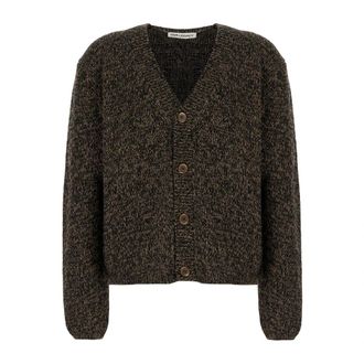 Our Legacy Academy Cardigan - - Knitwear - Herren - Braun - M