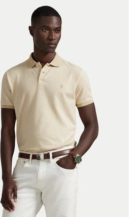 Polo Ralph Lauren Poloshirt 710974270003 Beige Custom Slim Fit