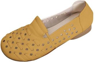 Generic Baskets Orthopédiques Confortables en Maille pour Femme sans Lacet Legere Basket Enfiler avec Bande Lastique Coussin dair Chaussures Décontractées Toi