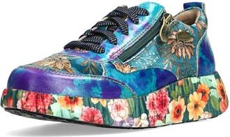 Laura Vita Chaussures à Lacets Sneaker pour Femmes Nikito 62, Pointure:37 EU, La Couleur:Turquoise