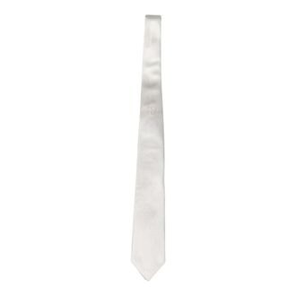 Giorgio Armani Seidenkrawatte mit Jacquard-Motiv - - Accessories - Herren - Grau - ONE SIZE