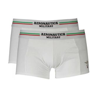 Aeronautica Homme, Sous-v&ecirc;tements, Gris, Taille: 2XL Boxers stretch - Blancs Shorty