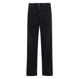 Diesel 2001 D-Macro Wide Leg Jeans - - Jeans - Herren - Schwarzk - W34