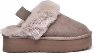 Colors Of California Femme, Chaussures, Beige, Taille: 41 EU Mules en su&egrave;de