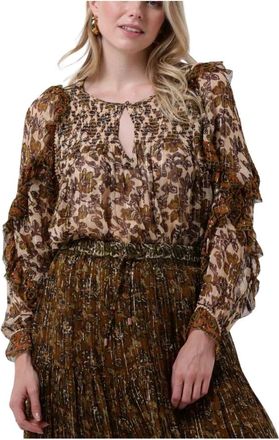 Louizon Damen, Blusen & Hemden, Braun, XSGr&ouml;&szlig;e