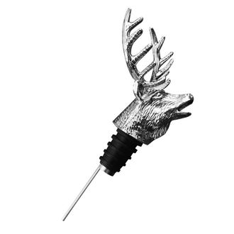 BESTONZON Bestonzon Weinbel&uuml;fter mit Hirschkopf-Form, Edelstahl, Flaschenausgie&szlig;er mit konischem Ausgie&szlig;er