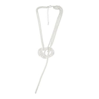 Dansk Copenhagen Perlenmix Statement Halskette - - Accessories - Damen - Grau - ONE SIZE