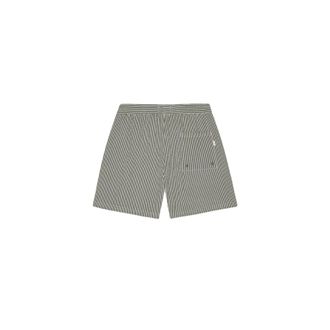 Les Deux Homme, Shorts, Noir, Taille: 2XL Stan Stripe Seersucker Swim Shorts