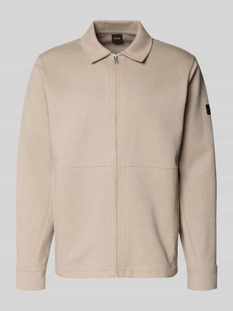 Boss Orange by Hugo Boss Regular Fit Sweatjacke aus Baumwoll-Mix Modell PE_TWIST