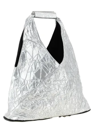 Maison Margiela Synthetic Top Handle Bag - Silver
