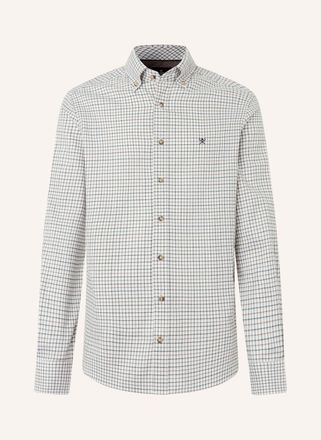 Hackett Freizeithemd Flannel Check gruen