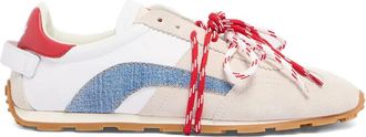 Dsquared2 DC-642 Denim Panelled Trainers