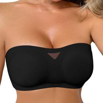 Generic 2026 Soutiens-gorge pour femmes soutien-gorge Shecurve dos nu et sans bretelles, soutien-gorge bandeau &agrave; crochet lat&eacute;ral, soutien-gorge push-up sans f