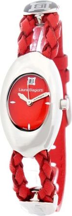 Laura Biagiotti Femme, Accessoires, Rouge, Taille: ONE Size Montre &eacute;l&eacute;gante avec bracelet en cuir