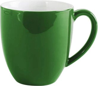 Kahla Pronto Colore Kaffeebecher 0,53 l XL smaragd green|dunkelgr&uuml;ne gro&szlig;e Kaffeetasse aus Porzellan
