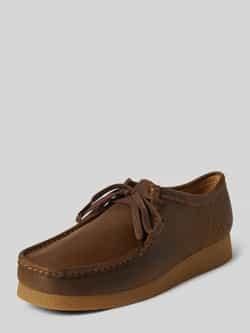 Clarks Loafer mit Schn&uuml;rverschluss