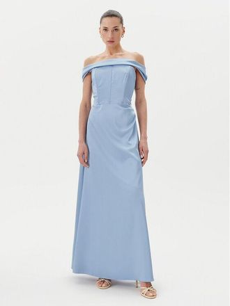 Rinascimento Rinascimento Abendkleid CFC0123802003 Hellblau Regular Fit