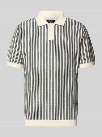 Mc Neal Regular Fit Poloshirt in Strick-Optik