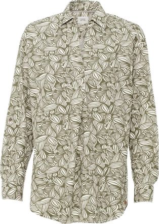 Camel Active Camel Active Womenswear Damen 309721/7s14 Bluse, Aop-leav Print, M