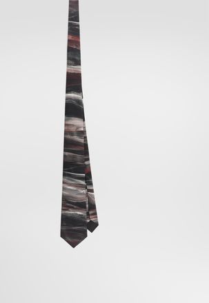 Dolce & Gabbana Krawatte Aus Seide Mit Abstraktem Print - Mann Krawatten Und Einstecktuch Pz