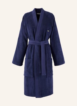 Lacoste Bademantel Ldefile blau