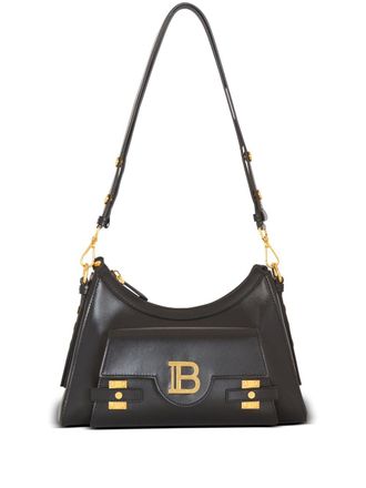 Balmain sac port&eacute; &eacute;paule B-Buzz en cuir - Noir