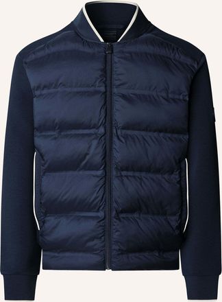 Hackett Hoodiejacke Hs Quilt Bomber Fz blau