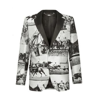 Billionaire Boys Club Homme, Vestes, Multicolore, Taille: L Veste de soir&eacute;e &agrave; simple boutonnage