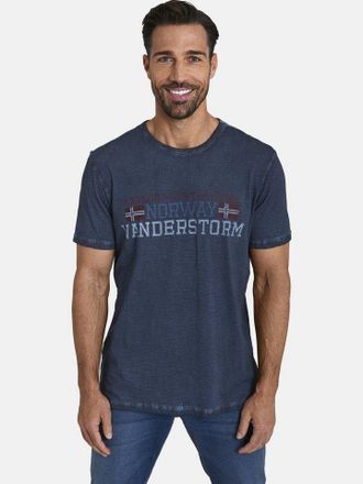 Jan Vanderstorm T-Shirt DIETHELM mit seitlichen Schlitzen