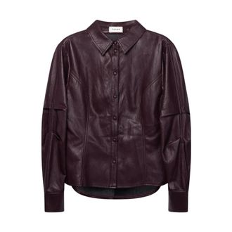 Aaiko Isabel PU 689 - - Blouses & Shirts - Damen - Rot - M