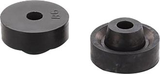 No Brand Gummistopfen EPDM-Dichtung &oslash; M8 Gummipuffer f&uuml;r Stockschrauben, schwarz