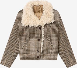Isabel Marant Manteau Fadia - Femme - Beige - Taille 34 - Marant &Eacute;toile