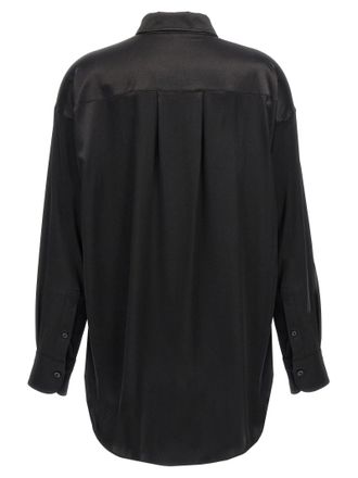 Tom Ford Silk Satin Blouse - Black
