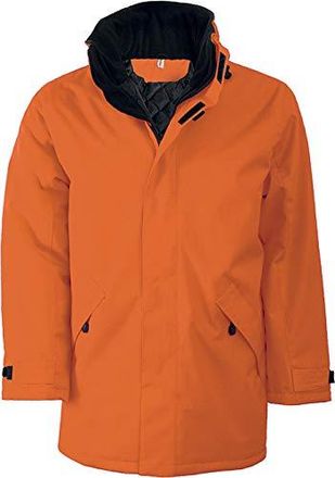 Kariban Parka Doublure MATELASSÉE - Orange, XXL, Homme