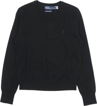 Polo Ralph Lauren Femme, Pulls, Noir, Taille: 44 FR Pull ras du cou