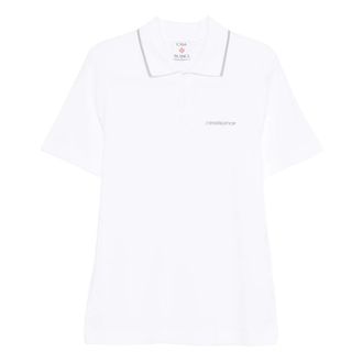 Casablanca Homme, Tops, Blanc, Taille: L Pique Polo