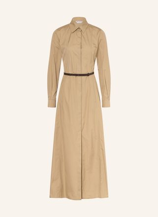 Max Mara Hemdblusenkleid Adunco braun