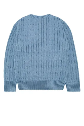 Polo Ralph Lauren Cable-Knit Sweater - Blue