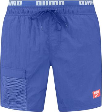 Puma Herren Utility Mid Shorts, Benjamin Blue, XXL