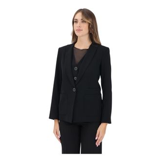 A|X Armani Exchange Veste noire style classique - Femme - Vestes - Noir - Taille: 42 FR