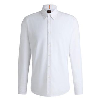 HUGO BOSS Homme, Chemises, Blanc, Taille: XL Rickert_M Chemise Habill&eacute;e