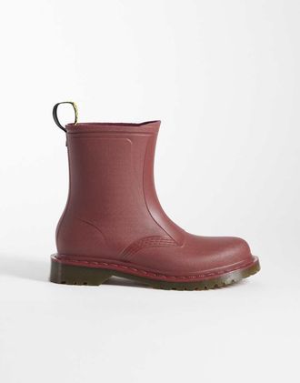 Dr. Martens Dr. Martens - Unisex 1460 - Bottes de pluie - Rouge cerise