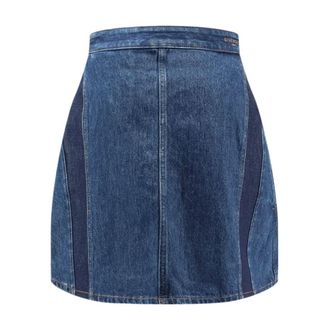 Givenchy Cocoon Denim Minirock - - Skirts - Damen - Blau - 3XS